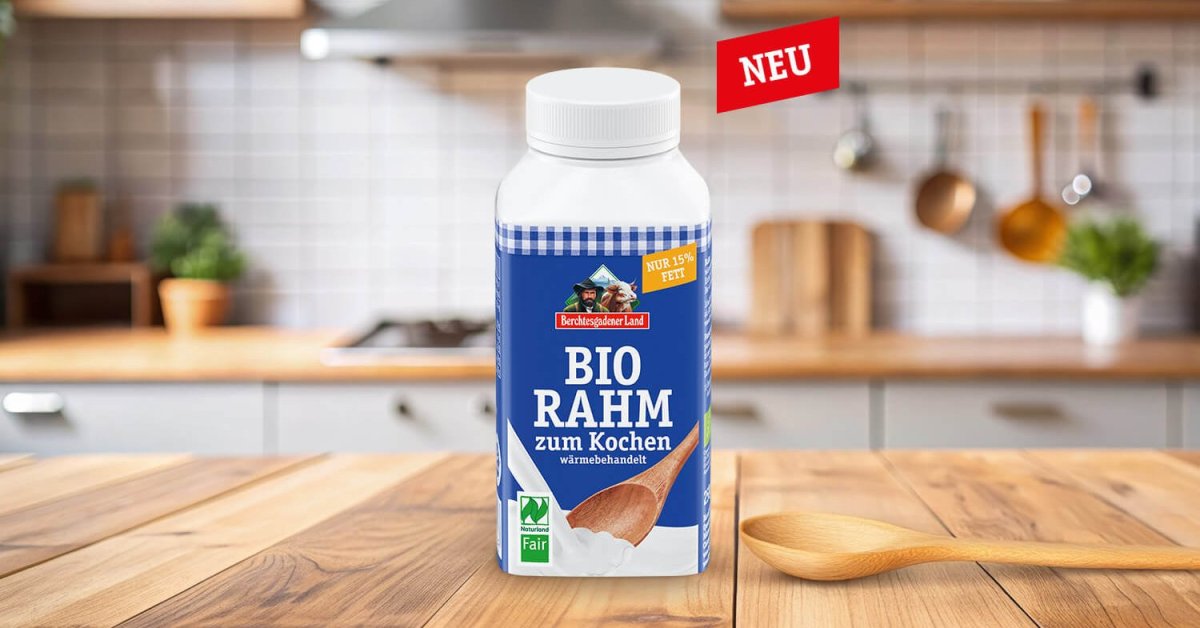 Leichter Genuss aus purem Rahm - Molkerei Berchtesgadener Land